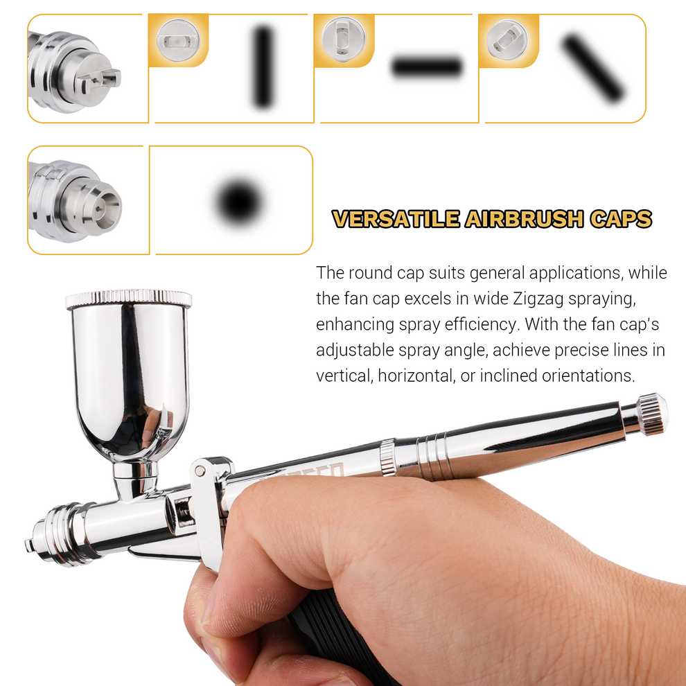 Dual-Action Pistol Grip NCT-217HG/227HG Airbrush Trigger-type With Fan ...