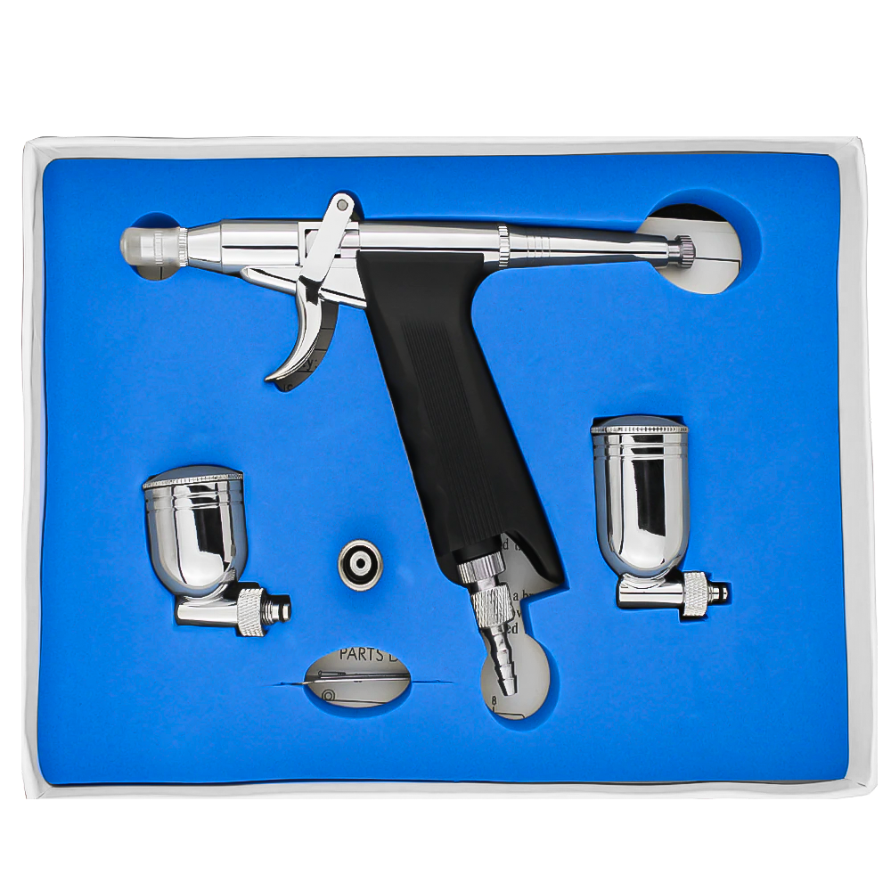 NEOECO NCT-116S Side Feed Trigger Type Pistol-grip Airbrush Kit – NEOECO Airbrush